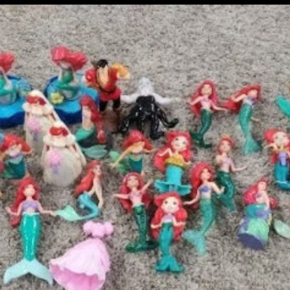 Toys | Disney The Little Mermaid Ariel Toy Figure Pvc Cake Topper Toy ...